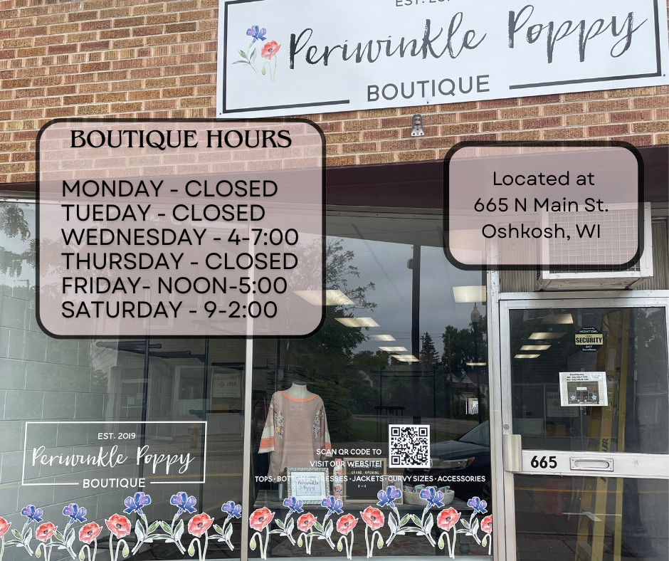 PERIWINKLE POPPY BOUTIQUE