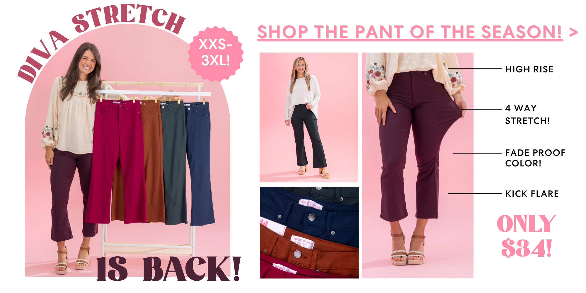 Great Fashion. Amazing Deals. | Discount Divas Women's Clothing Boutique