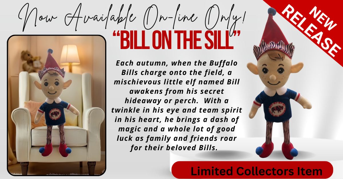 "BILL ON THE SILL"COLLECTIBLE HOMETOWN ELF